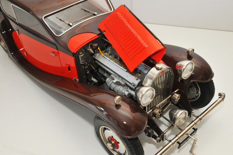 Michel Ronzetti, France - Bugatti Type-50 Profilé Coupé - Model ...