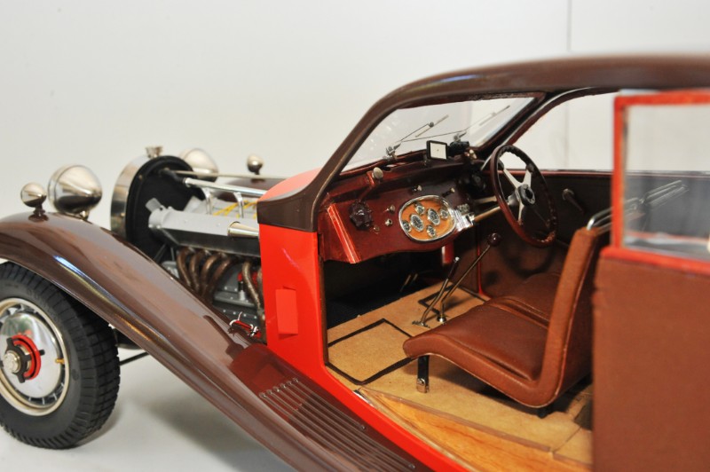 Michel Ronzetti, France - Bugatti Type-50 Profilé Coupé - Model ...