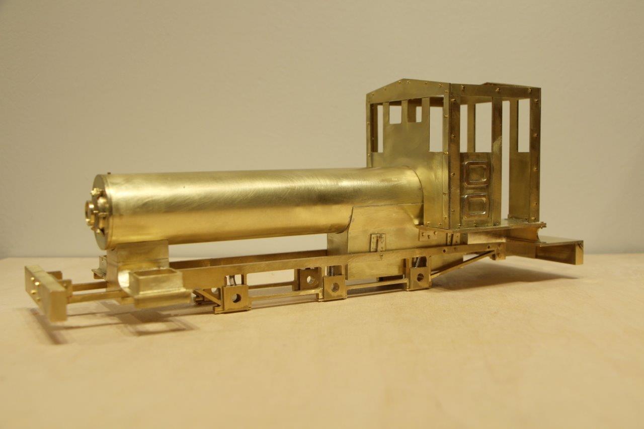 Ede Biro's 0-6-0T Baldwin Locomotive in 1:24 scale - Model Motorcars, Ltd.