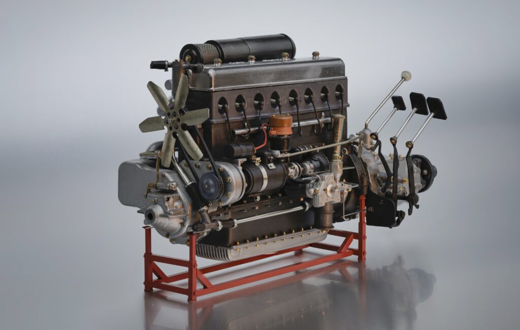 Jochen Osswald's Mercedes-Benz 500K Engine - Model Motorcars, Ltd.