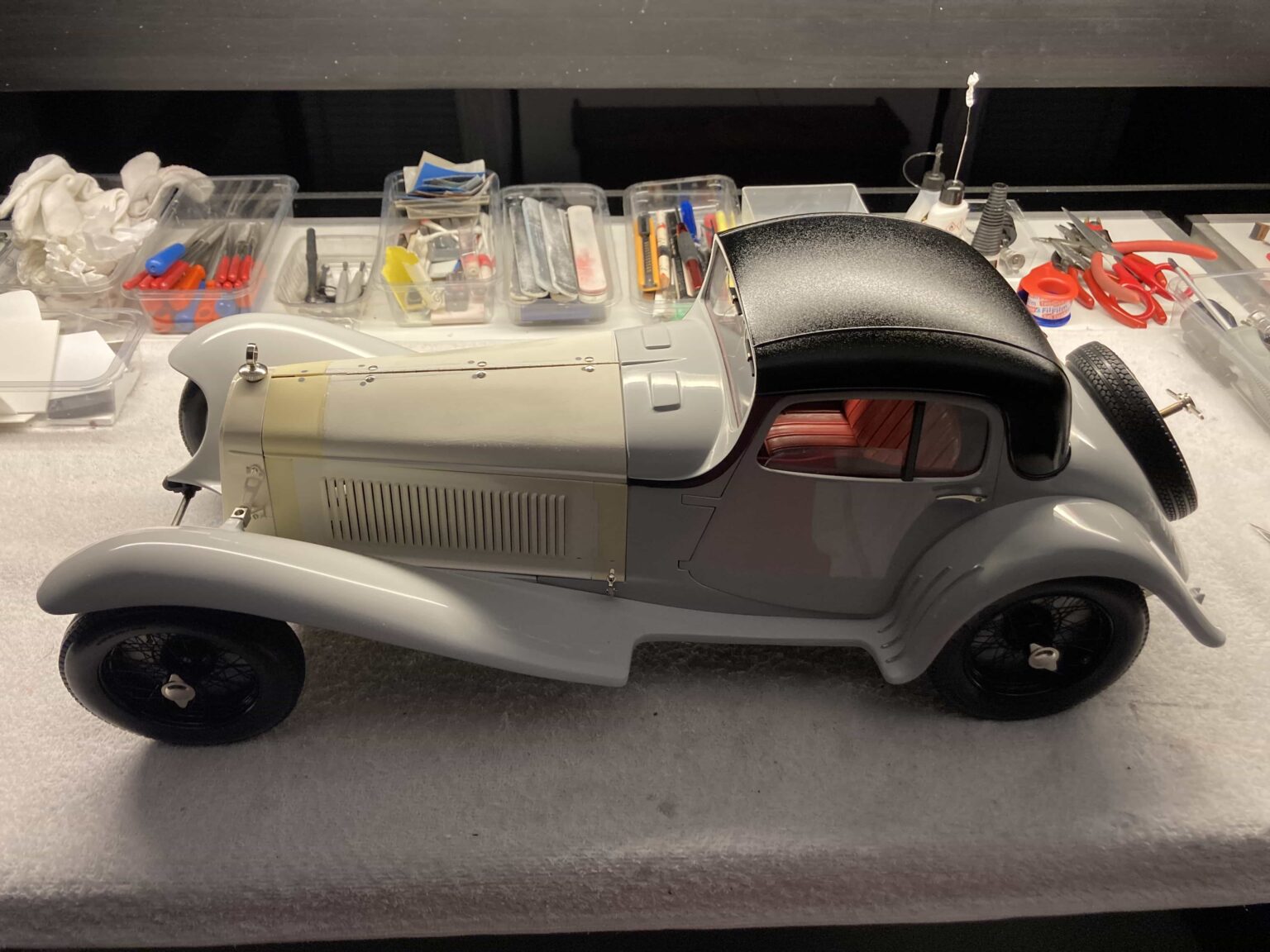 Joachim Schultz's Alfa Romeo 8c 2300 Coupe-Spyder - Model Motorcars, Ltd.